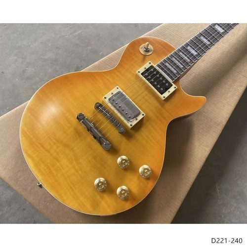 Vintage Honey Burst Electric Guitar w Stainless Steel frets w ball ends ...