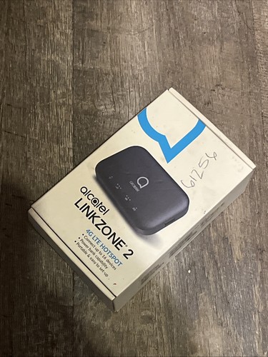 Alcatel Black Linkzone 2 4G LTE Hotspot Power Bank Portable Easy Setup ...