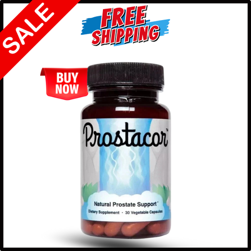 Prostacor - Natural Prostate Support Supplement - Non-GMO Vegan Gluten ...