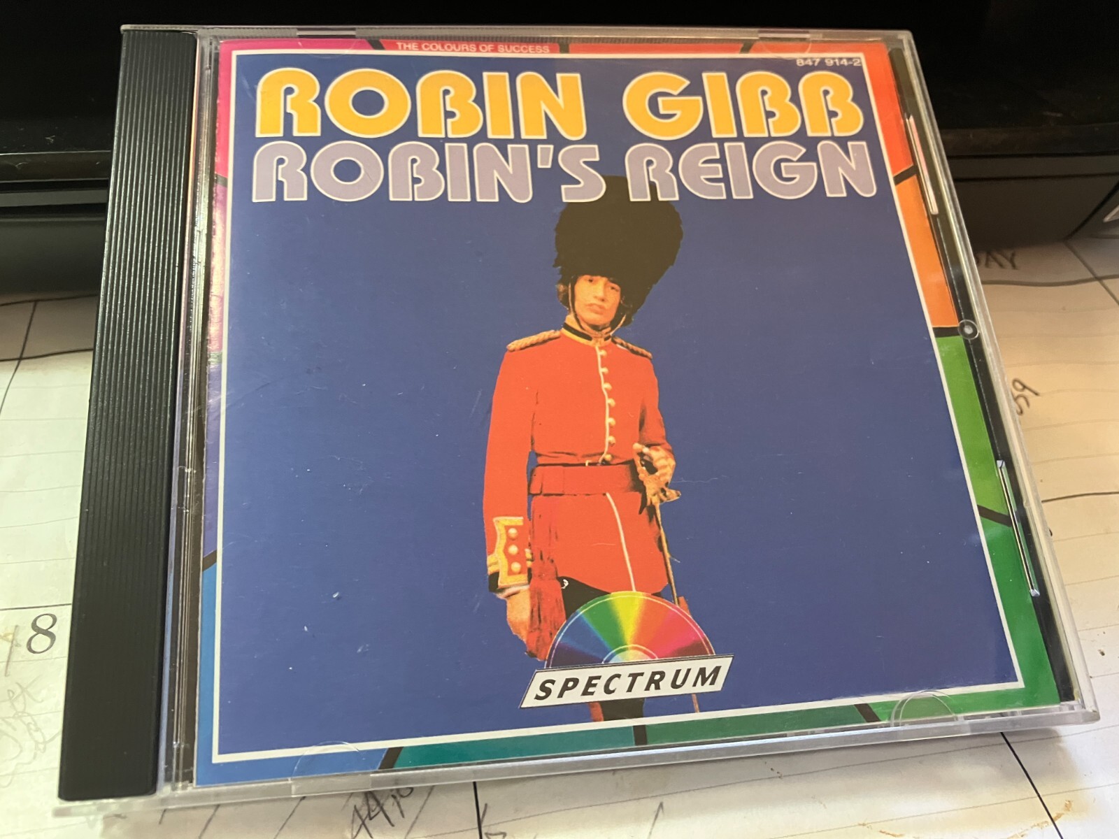 Robin Gibb Robin's Reign RARE Genuine Original Germany CD Album Bee ...