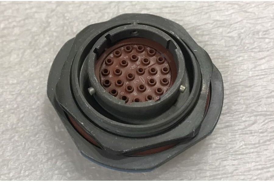 MS27474T16B26P, 5935-01-107-8861, Bendix Aircraft Bulkhead Connector ...