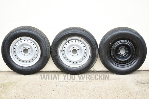GENUINE FORD 15" x 6" STEEL WHEELS x3 - FALCON AU BA BF XR8 XR6 - WR2A ...