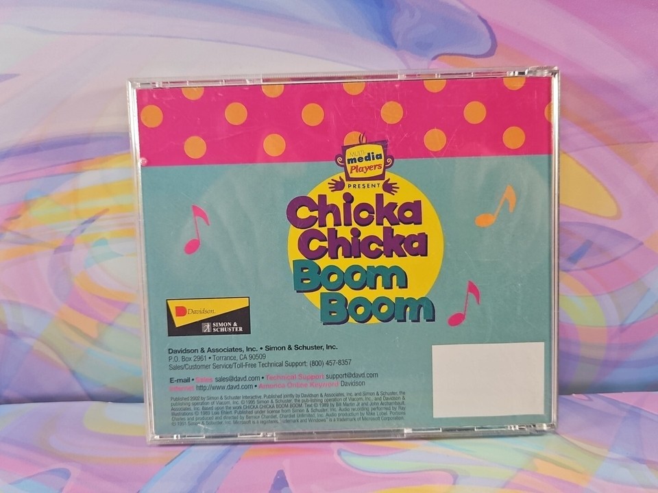 Chicka Chicka Boom Boom (PC CD-Rom, 1995, Davidson) | eBay