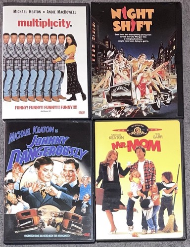 Multiplicity/Johnny Dangerously/ Mr Mom/Night Shift DVD Michael Keaton ...