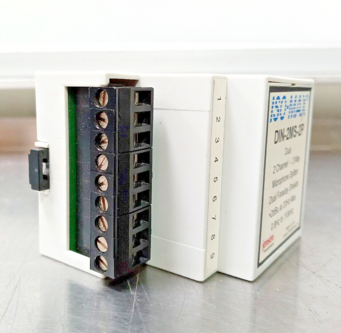 Jensen Transformers Iso-Max DIN-2MS-2P Two-Channel Mic Splitter (2x2 ...