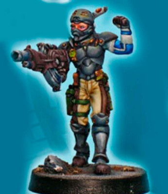 INFINITY Primed Fusilier Helmet Antenna Combi PanOceania Corvus Belli ...