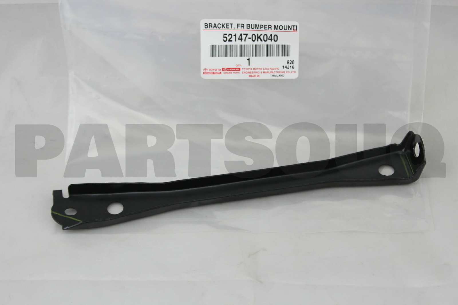 521470K040 Genuine Toyota BRACKET, FRONT BUMPER MOUNTING, RH/LH 52147 ...