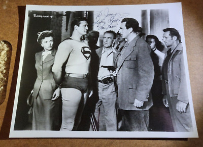Phyllis Coates as Lois Lane Adventures of Superman Signed Autograph ...