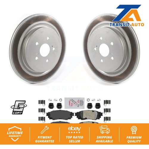 Rear Coat Disc Brake Rotor Ceramic Pad Kit For Lexus RX350 RX450h ...