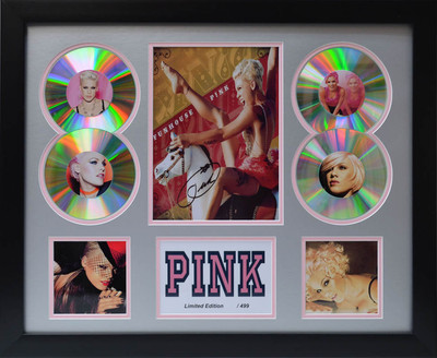 PINK Signed Limited Edition Framed Memorabilia (s) | eBay