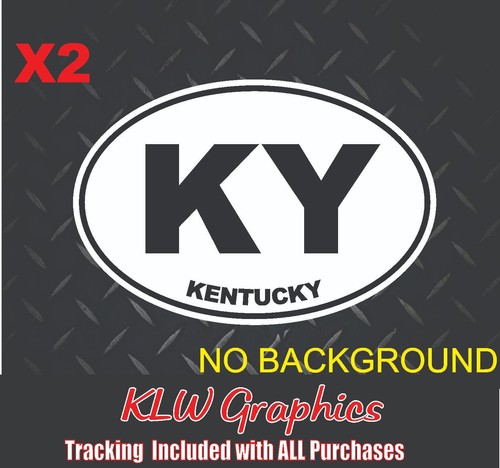 Kentucky Oval Vinyl Decal Sticker State Car Diesel Truck Home KY South ...