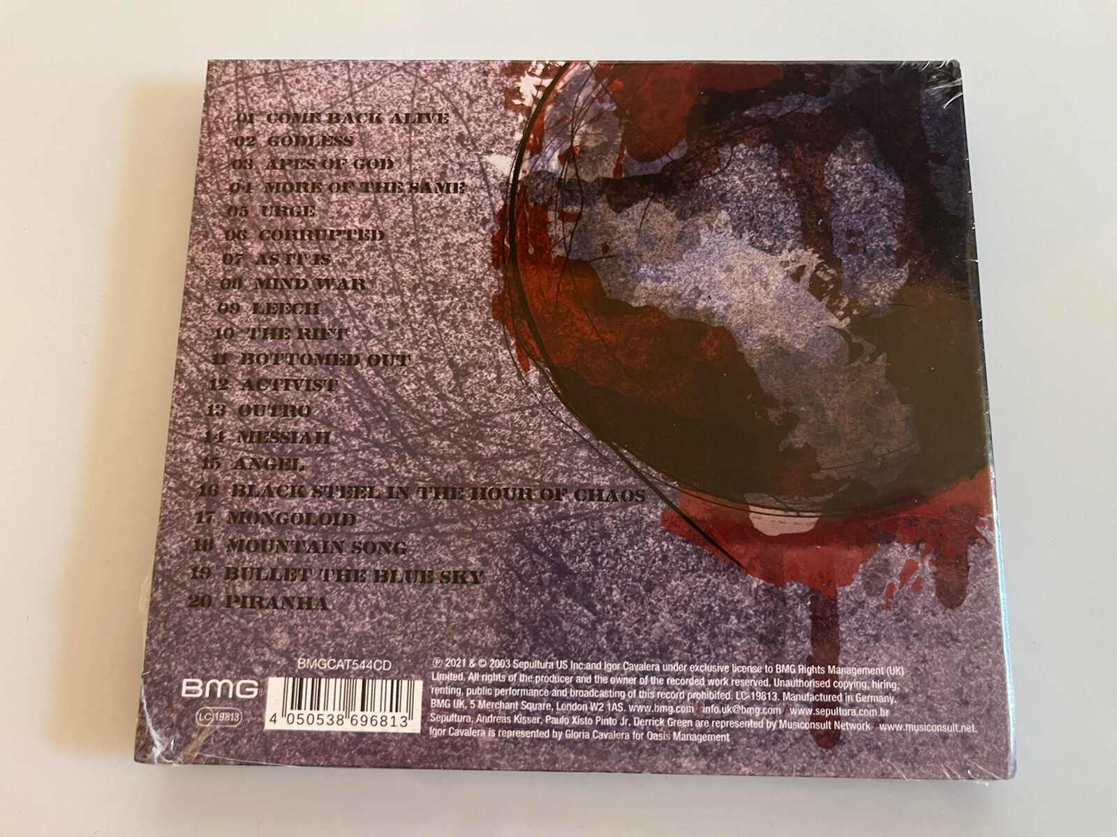 Sepultura - Roorback [Digipak] [ECD] (2003) for sale online | eBay