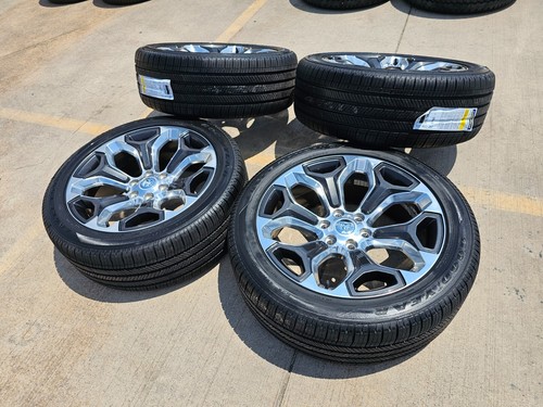 22" Dodge Ram 1500 OEM LIMITED Laramie wheels rims 2685 GRAY 2024 2025 ...