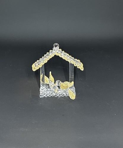 Spun Glass w/Gold Sparkle DUCKS Christmas Ornament by UNIQUE TREASURE ...