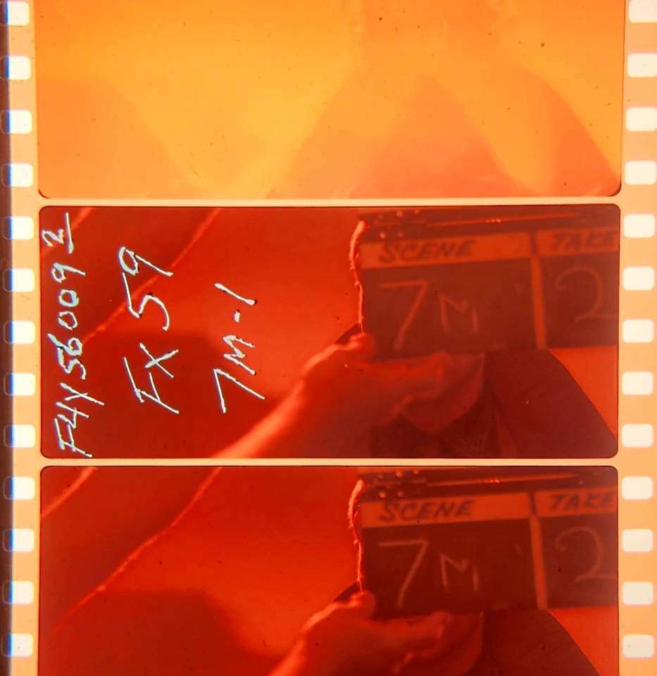 Rare Vintage Blade Runner 70mm Inter Positive Film Clip Deckard EEG ...