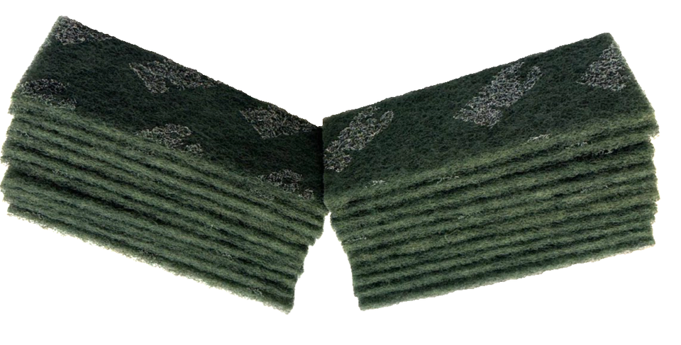 10/20PK 3M™ Scotch Brite Scourers Green 203 x 89mm Cleaning, Scouring ...
