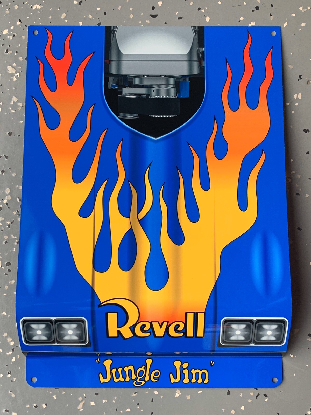 WOW! RACE Funny CAR DRAG RACING Hood Style Sign DRAGSTER Jungle Jim ...