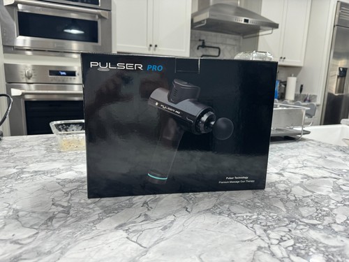 Pulser Pro Deep-Tissue Percussion Massage Gun – Handheld Cordless ...