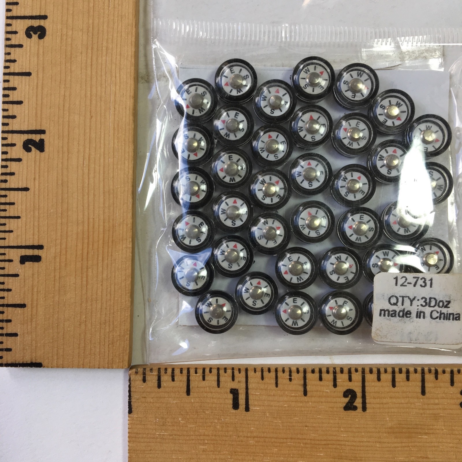 36 Compass Adornments Approx. 3/8 inch each - NEW | eBay