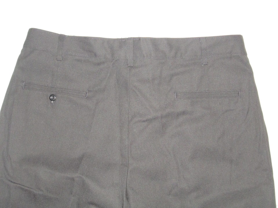 Mens Pants work Blue Gray Black Khaki Green 28 29 30 31 32 33 34 36 38 ...