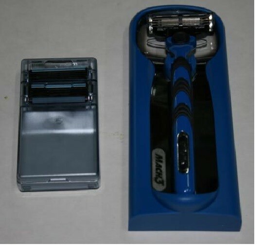 Original Gillette Mach3 Razor Fit Turbo M3 Power Blade Shaver Handle 2 ...