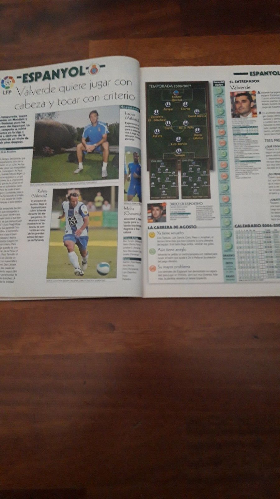 AS ESPECIAL GUIA DE LA LIGA 2006-2007 (SPANISH LEAGUE SPECIAL GUIDE ...