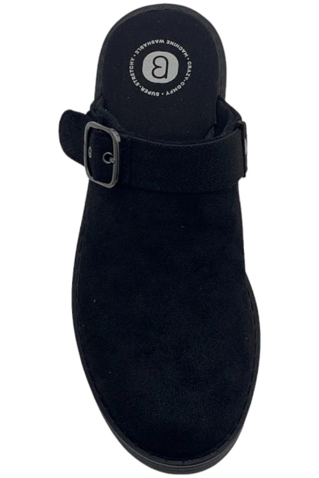 Bzees Premium Open Book Washable Clogs Black | eBay