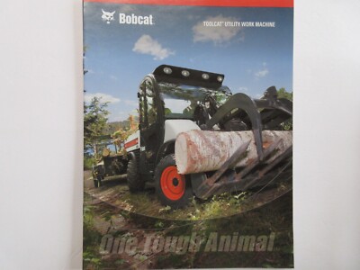 Bobcat 5600 Utility Work Machine Toolcat Brochure 20 page Good ...