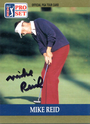 Mike Reid Autographed 1990 Pro Set Card | eBay