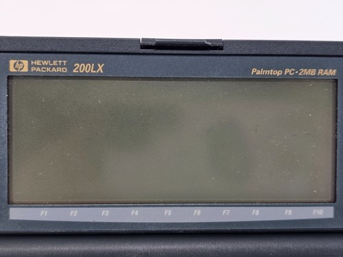 HP Hewlett Packard 200LX Palmtop PC 2mb RAM Case for sale online | eBay