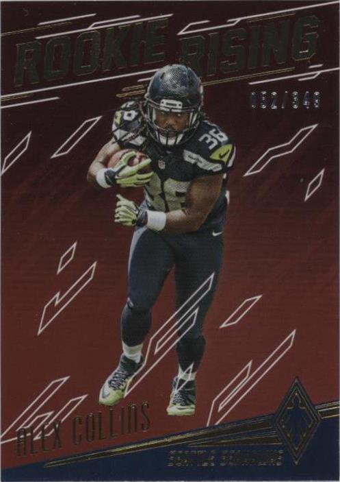 2016 Panini Phoenix - Rookie Rising Alex Collins #RR-AC Red /349 (RC ...
