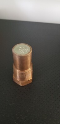 3/4" NPT ASME Fusible Plug for steam boilers | eBay