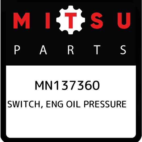 MN137360 Mitsubishi Switch, eng oil pressure MN137360, New Genuine OEM ...