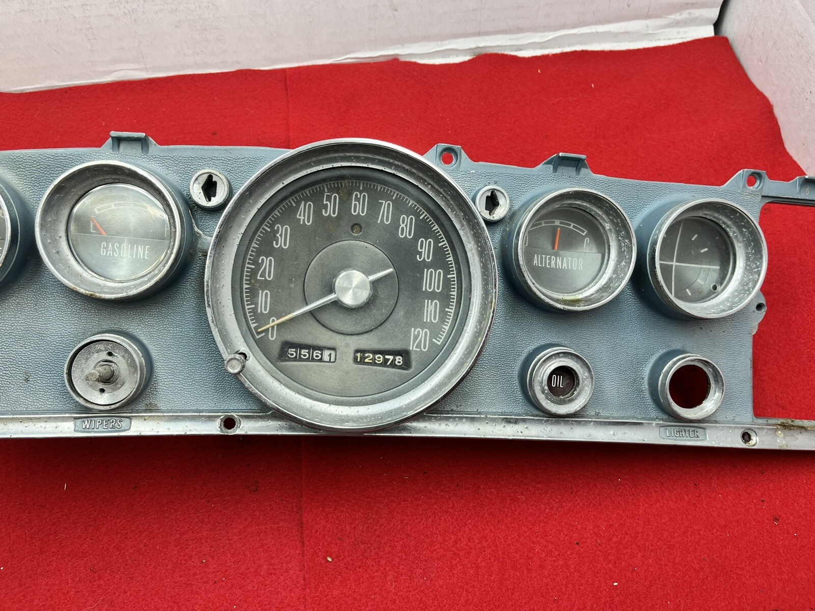 1964 CHRYSLER NEW YORKER SPEEDOMETER GAUGES CLUSTER OEM Tested ...