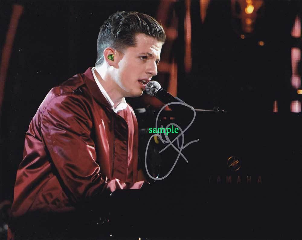 CHARLIE PUTH #1 REPRINT SIGNED 8X10 PHOTO AUTOGRAPHED PICTURE CHRISTMAS ...