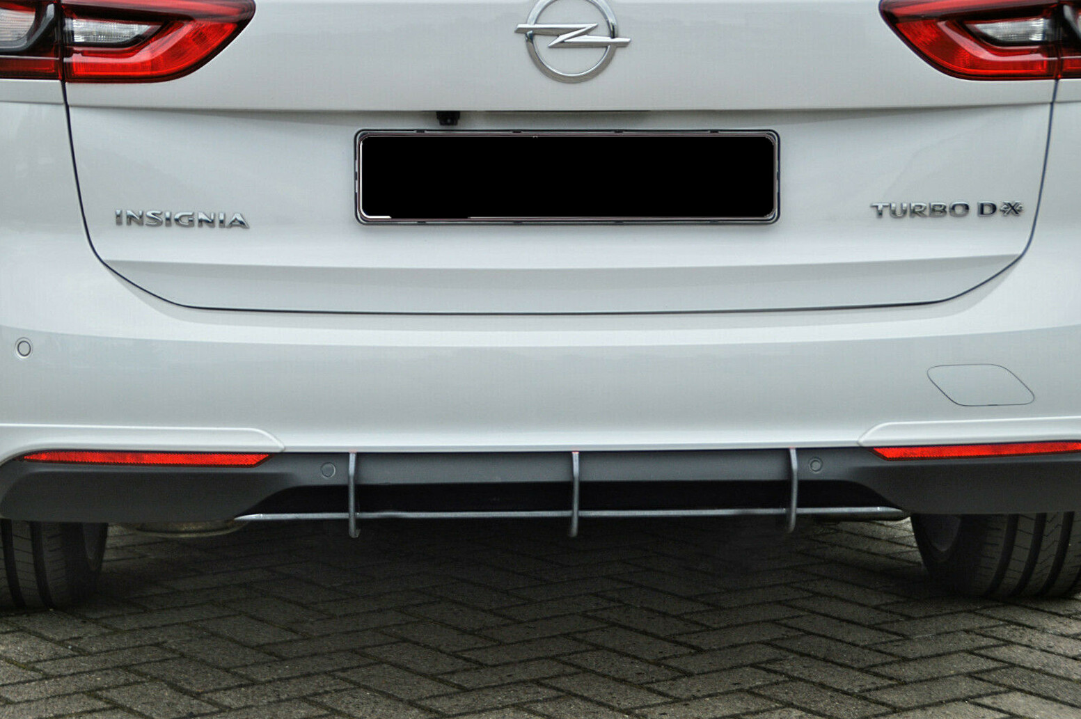 CUP Diffusor Ansatz für Opel Insignia B OPC Line Heckansatz Heckschürze ...