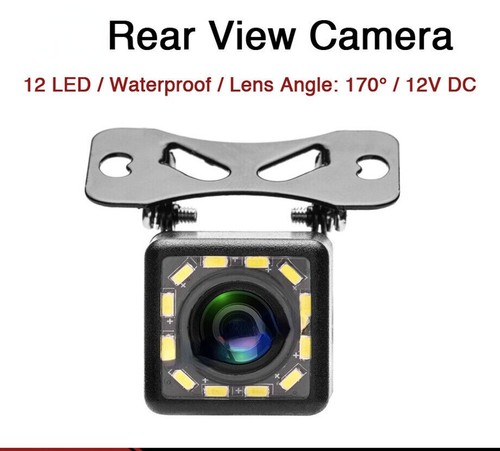 Car Waterproof Rear View Parking Camera Night Vision 170° Reverse ...