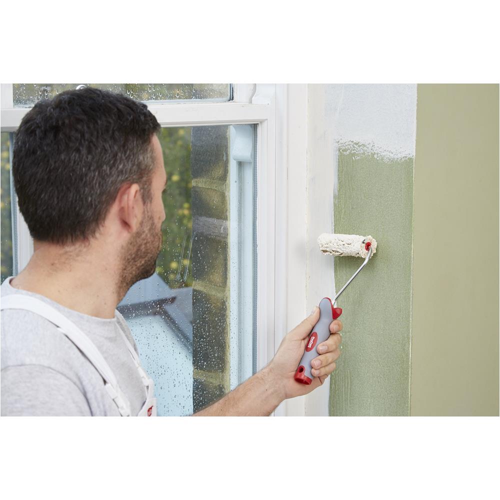 10 x ProDec 4" Inch/100mm Tiger Medium Pile Mini Paint Roller Refills ...