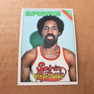 Steve "Snapper" Jones 1975-76 Topps #232 St. Louis Spirits ABA Free ...