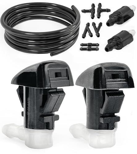 1PC 68269108AA Windshield Washer Nozzles Kit Compatible with Chrysler ...