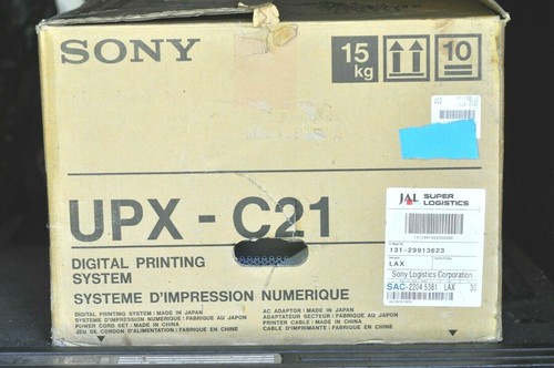 SONY UPX-C21 DIGITAL COLOR PRINTER AND DIGITAL CAMERA. SEE PHOTOS. | eBay