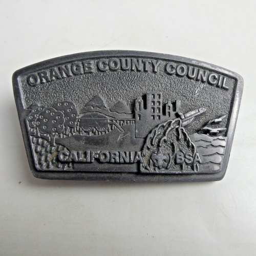 Boy Scouts of America Orange County Council California BSA Belt Buckle ...