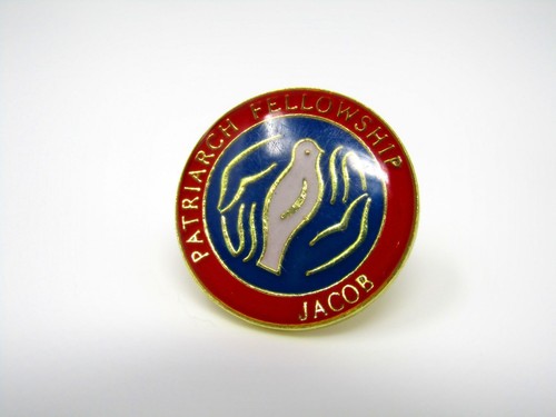 Vintage Collectible Pin: Patriarch Fellowship Jacob Religious Dove ...