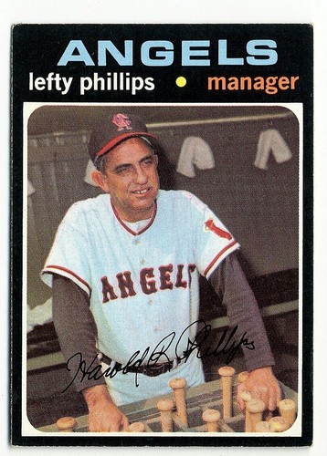 1971 TOPPS CALIFORNIA ANGELS LEFTY PHILLIPS #279 EXMT | eBay