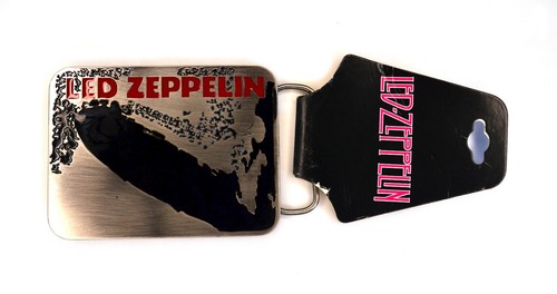 Led Zeppelin Belt Buckle Zeppelin Crash Licensed Merchandise | eBay