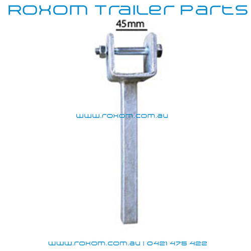 Boat Trailer Bunk Skid Bracket. 8" Wood Yoke Stem Guides, Slides, Skids ...