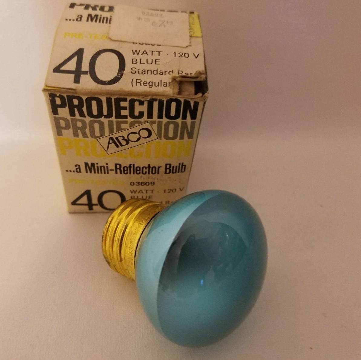 Abco 03609 Blue 40W 120V Mini-Reflector Projector Lamp Projection Bulb ...