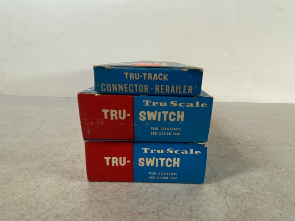 Tru HO Switch Model Train Track Tru-Scale Lot box 6D73 | eBay