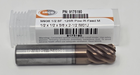 IMCO 9175190 M936 1/2 6F R0.125 Carbide End Mill – 1/2 × 1/2 × 5/8 × 2 ...
