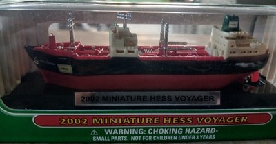 2002 Miniature Hess Voyager Ship Model Toy | eBay